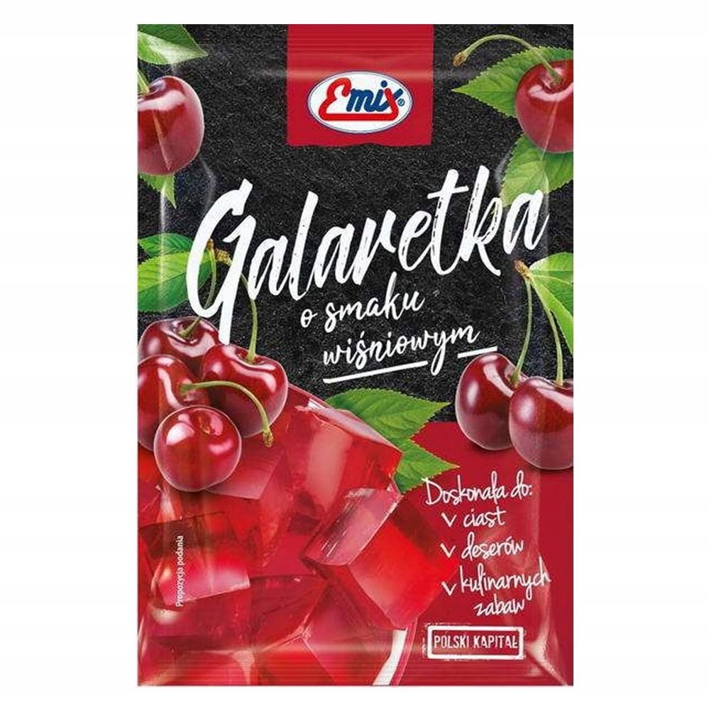 Emix Galaretka wiśniowa 79g - Emix | Sklep EMPIK.COM