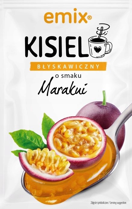 Emix Kisiel Błyskawiczny o smaku marakuji 35 g - Inna marka | Sklep ...