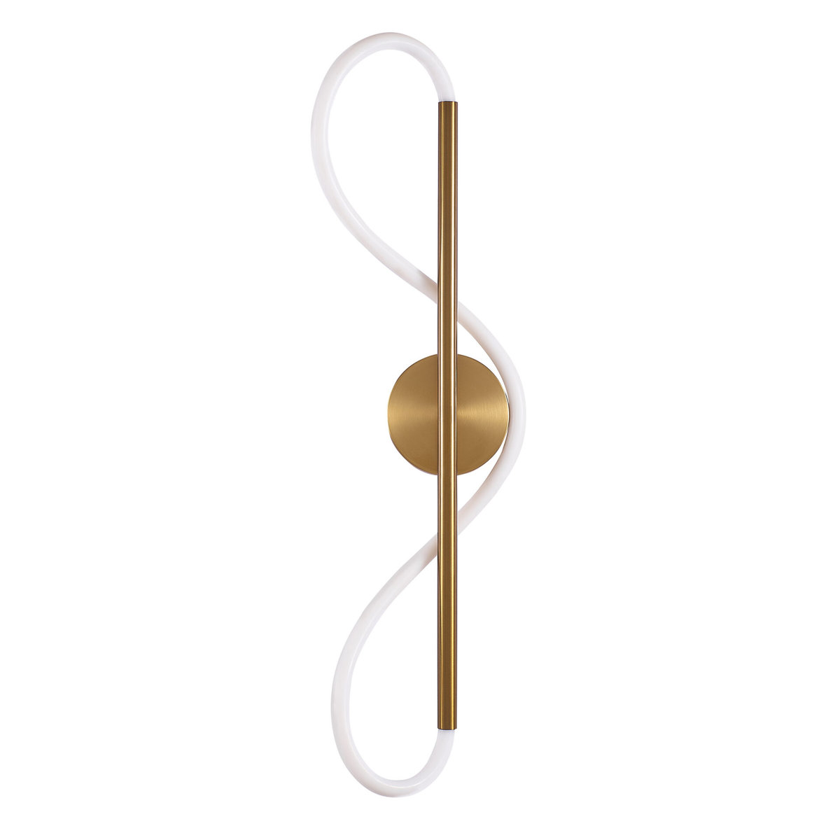 Emma led 19w kinkiet ścienny złoty 4000k - Goldlux | Sklep EMPIK.COM