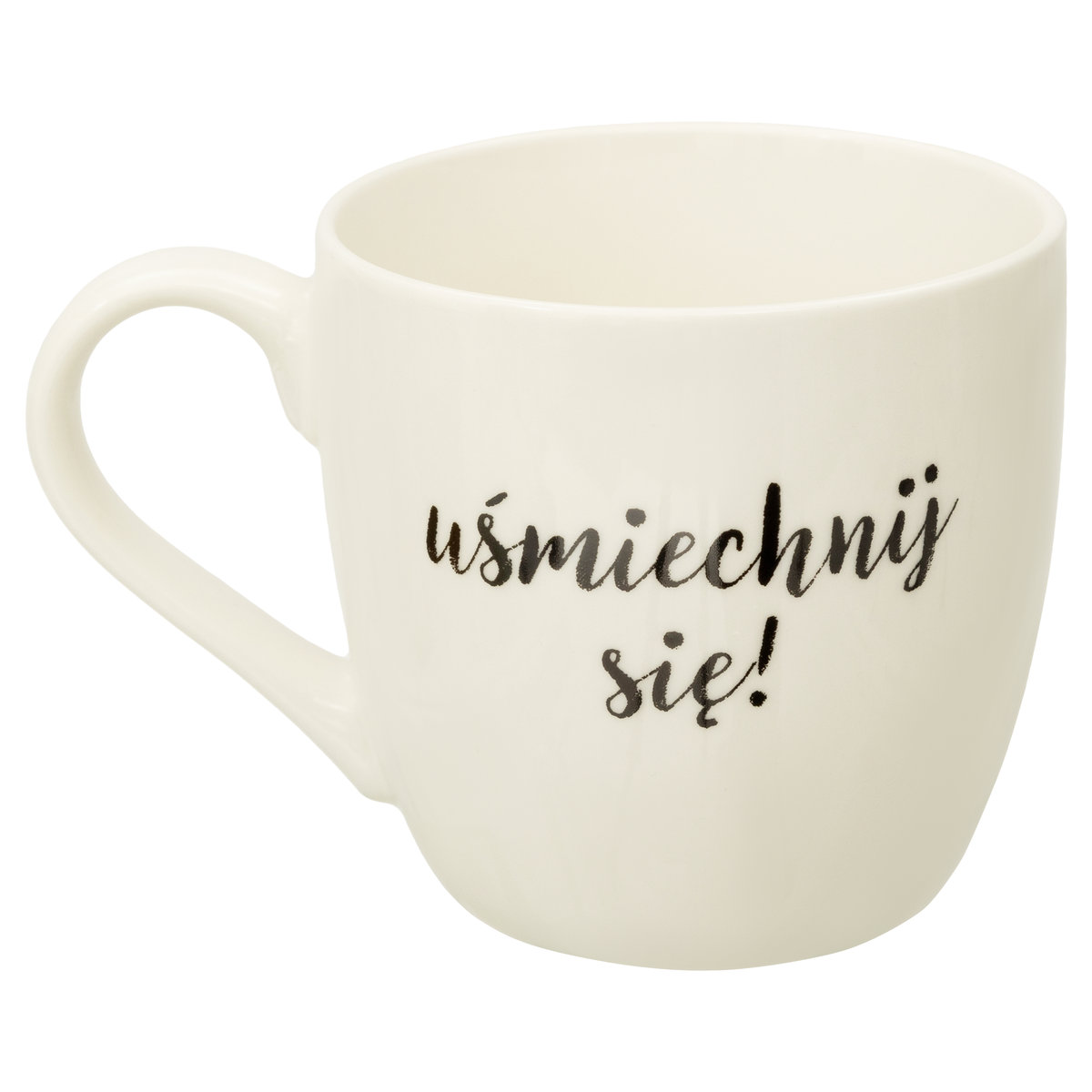 Empik Gifts Kubek porcelanowy Uśmiechnij Się 430 ml, biały - Empik ...