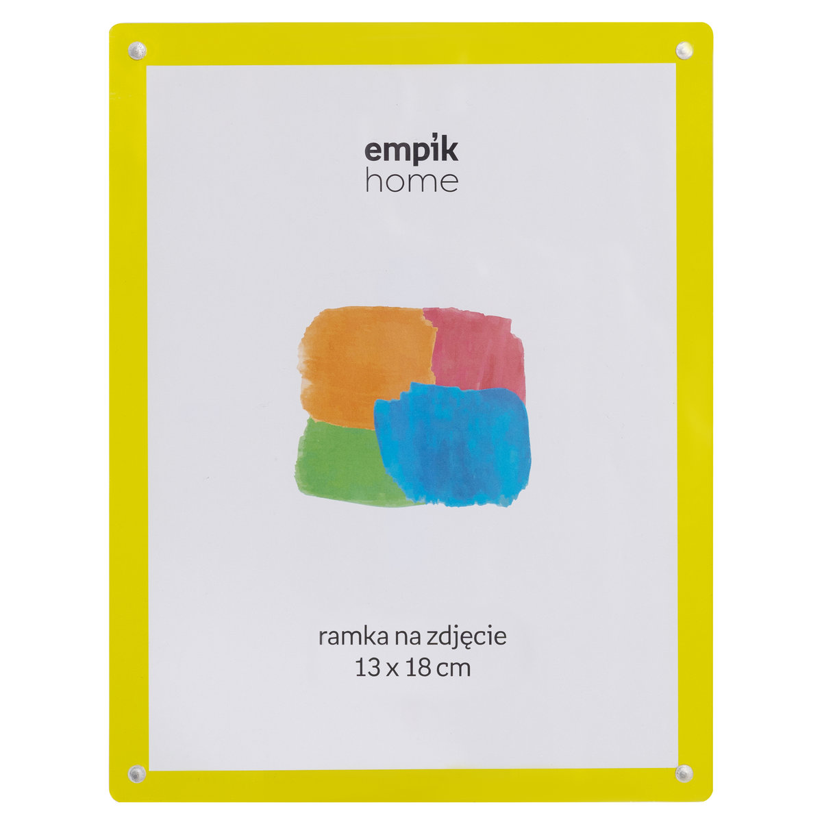 Empik Home – Ramka akrylowa na zdjęcie 13 × 18 cm, żółta - Empik Home ...