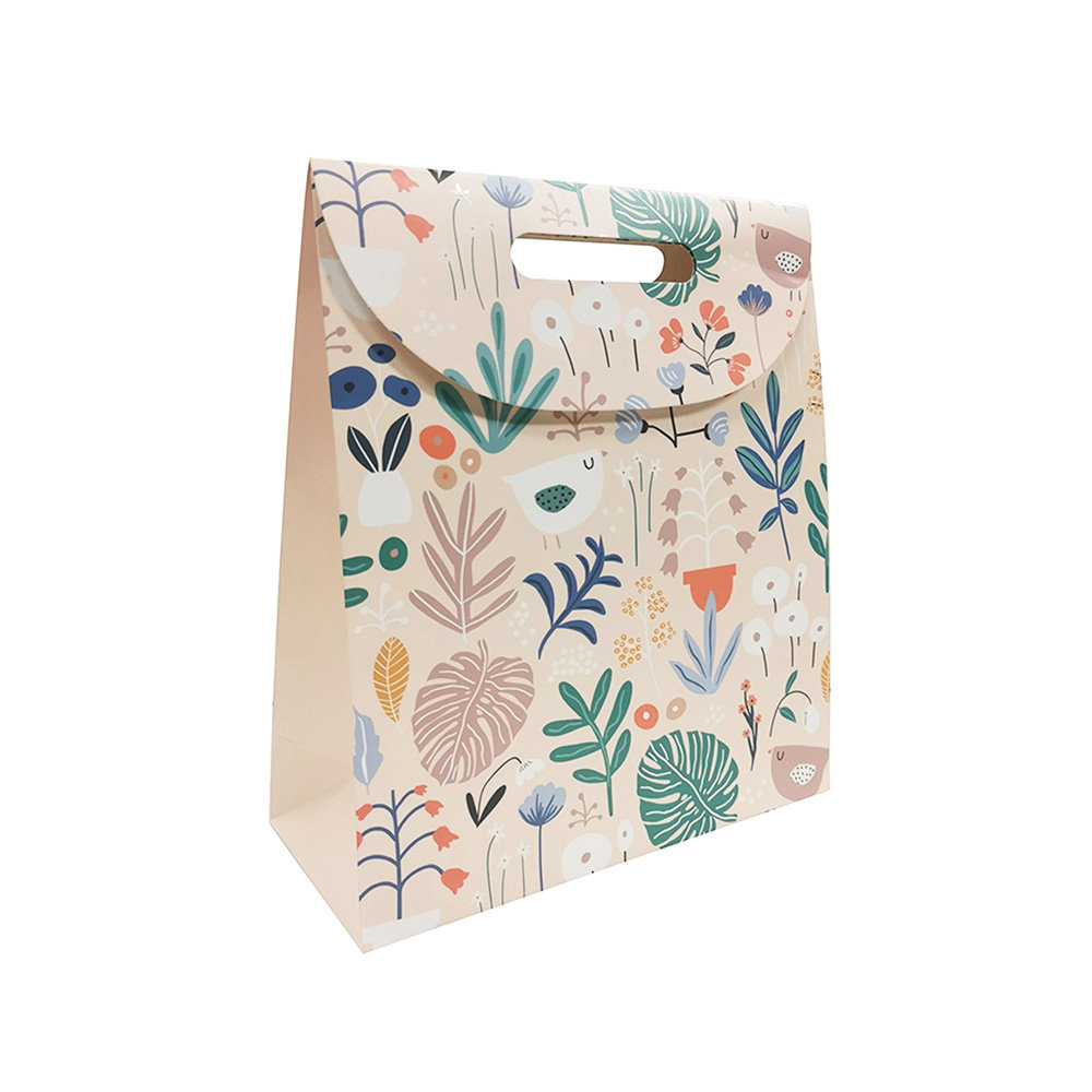 Empik, torba prezentowa, motyw roślinny, rozmiar M - Empik | Sklep EMPIK.COM