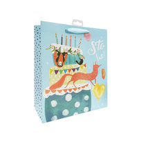 Empik, torba prezentowa, niebieski tort, rozmiar M - Empik | Sklep EMPIK.COM