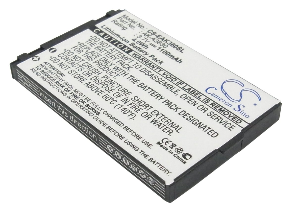 Emporia TELEME A3620 / AK-A3630 1100mAh 4.07Wh Li-Ion 3.7V (Cameron ...