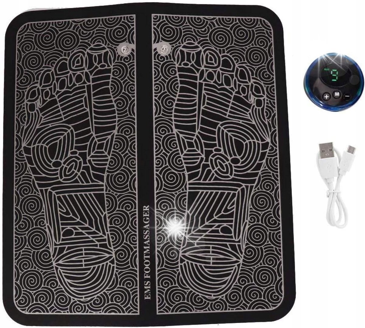 EMS W DOMU Mata masażu impulsowego stóp FOOT MASSAGER DOMOWY - Inna ...