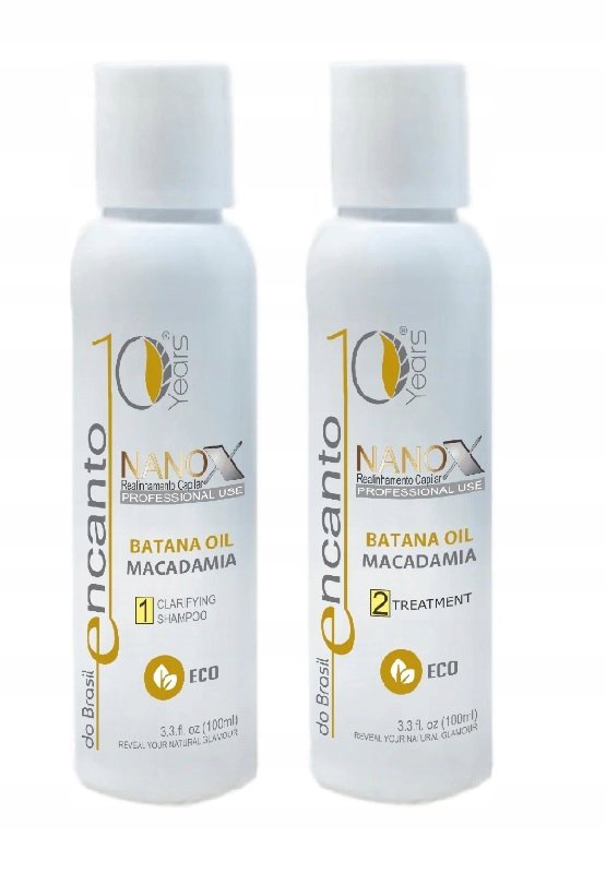 Encanto Nanox Keratyna zestaw do prostowania 2 x 100 ml | Sklep EMPIK.COM