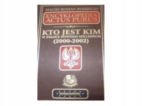 Encyklopedia Actus Purus Kto Jest Kim - Blum Ellen | Książka w Empik