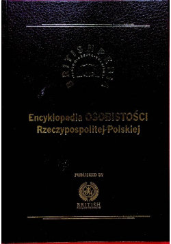 Encyklopedia Osobistości Rzeczypospolitej Polskiej Tom 4 - Opracowanie zbiorowe | Książka w Empik