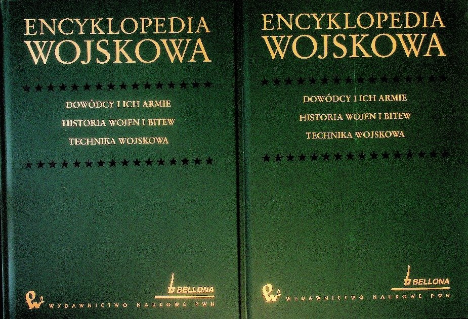 Encyklopedia wojskowa Tom I i II - Opracowanie zbiorowe | Książka w Empik