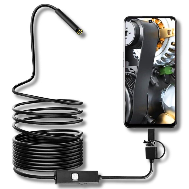 ENDOSKOP KAMERA INSPEKCYJNA USB-C LED ANDROID - MFC | Sklep EMPIK.COM