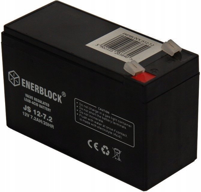 Enerblock 12V 7.2Ah AGM - Enerblock | Motoryzacja EMPIK