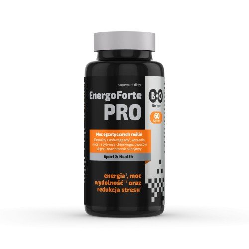Energo Forte Pro Maca Ashwagandha Moc Redukcja Stresu 60 kaps. | Sklep ...