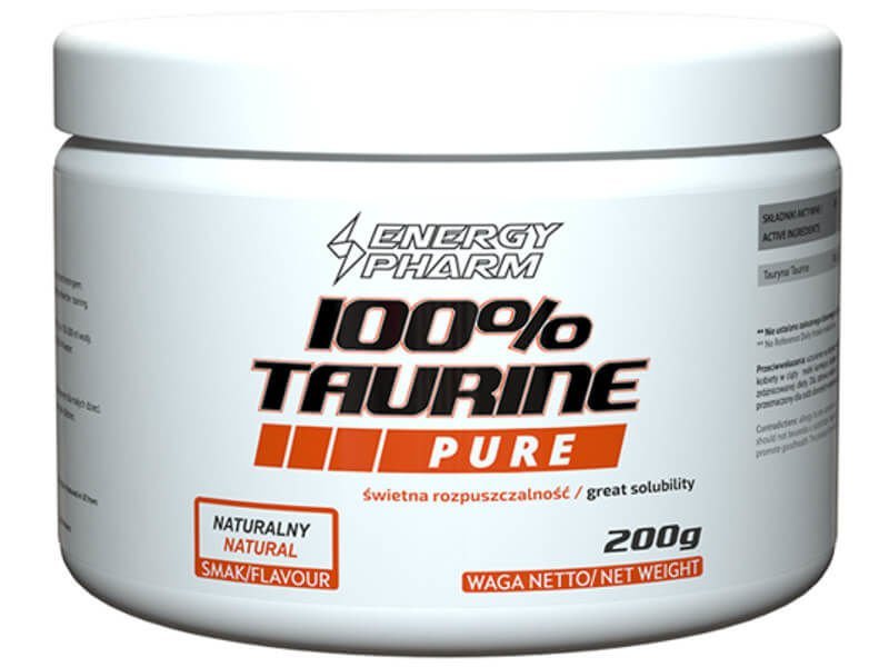 Energy Pharm, Suplement aminokwasowy, Taurine, 200 g - ENERGY PHARM | Sport Sklep EMPIK.COM