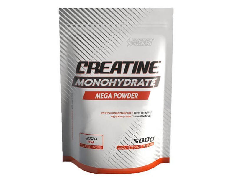 Energy Pharm, Suplement diety, Creatine Monohydrate Mega Powder, 500 g ...