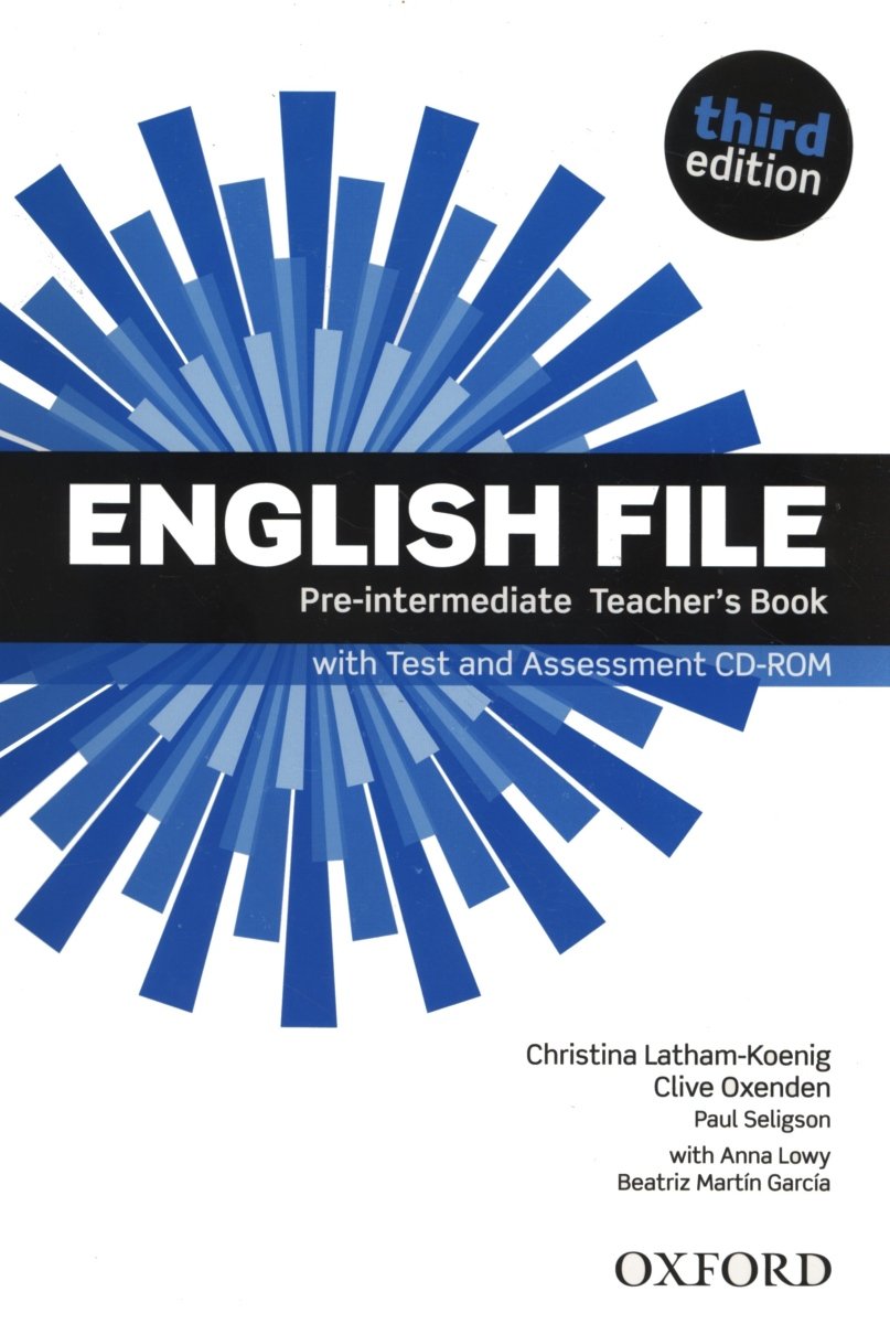English File. Pre-Intermediate Teacher's Book. Książka + CD - Latham ...