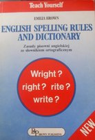 English spelling rules and dictionary - W opisie | Książka w Empik