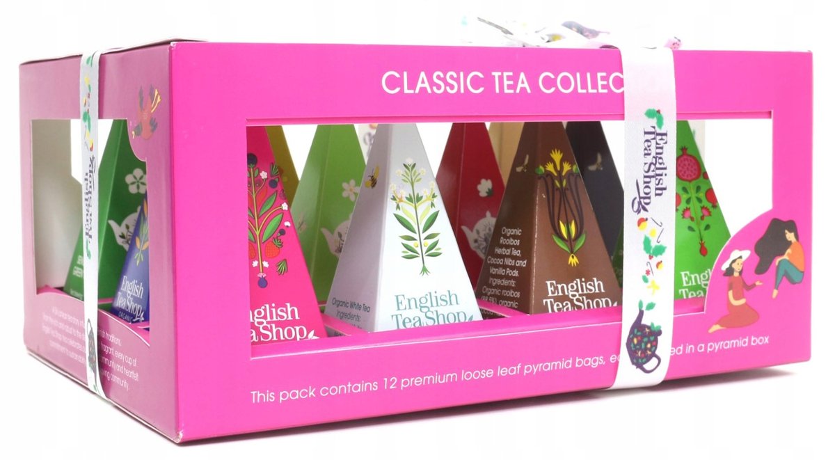 English Tea Shop Classic Tea Collecyion 12 piramidek - English Tea Shop ...