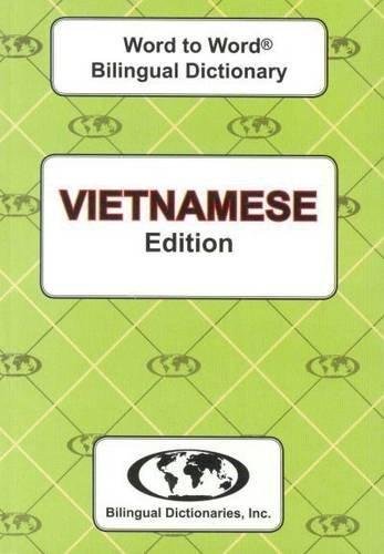 English-Vietnamese & Vietnamese-English Word-to-Word Dictionary - C ...