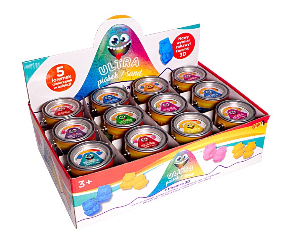 EPEE Ultra piasek puszka 150g MIX 8 wzorow - Epee | Sklep EMPIK.COM