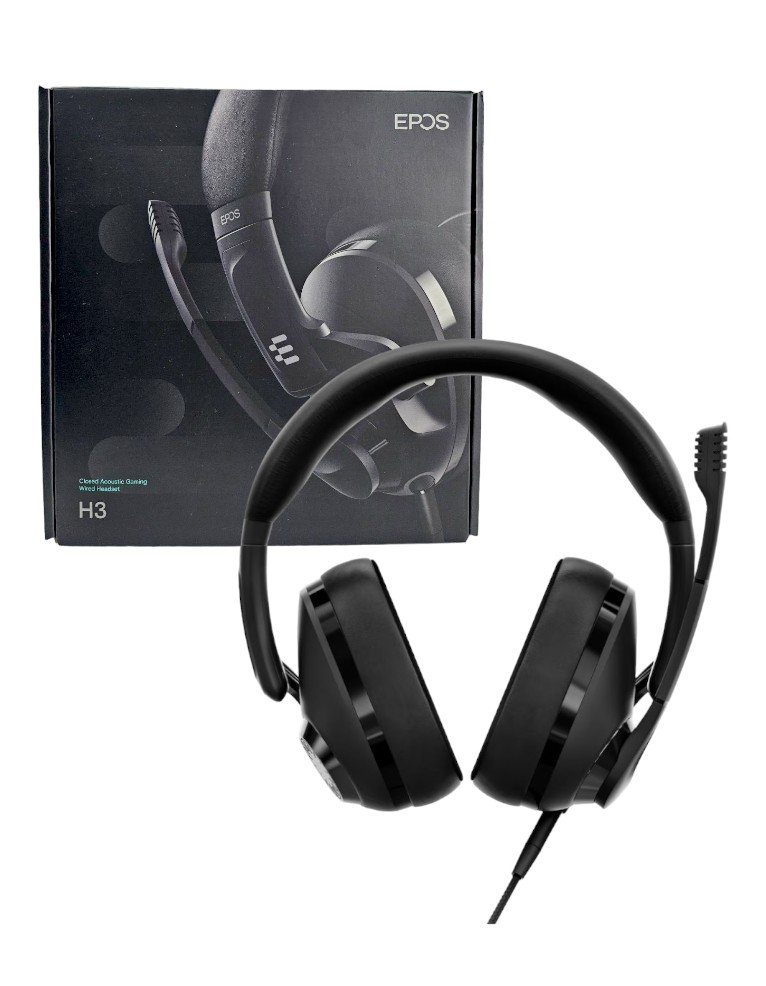 Epos Sennheiser Słuchawki Nauszne Przewodowe H3 Czarne - Inna marka | Sklep EMPIK.COM