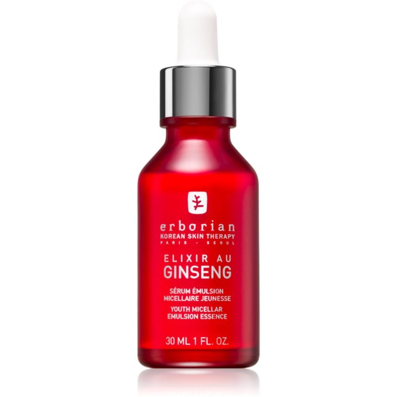 Erborian Ginseng Elixir emulsja micelarna do odmładzania skóry 30 ml | Sklep EMPIK.COM