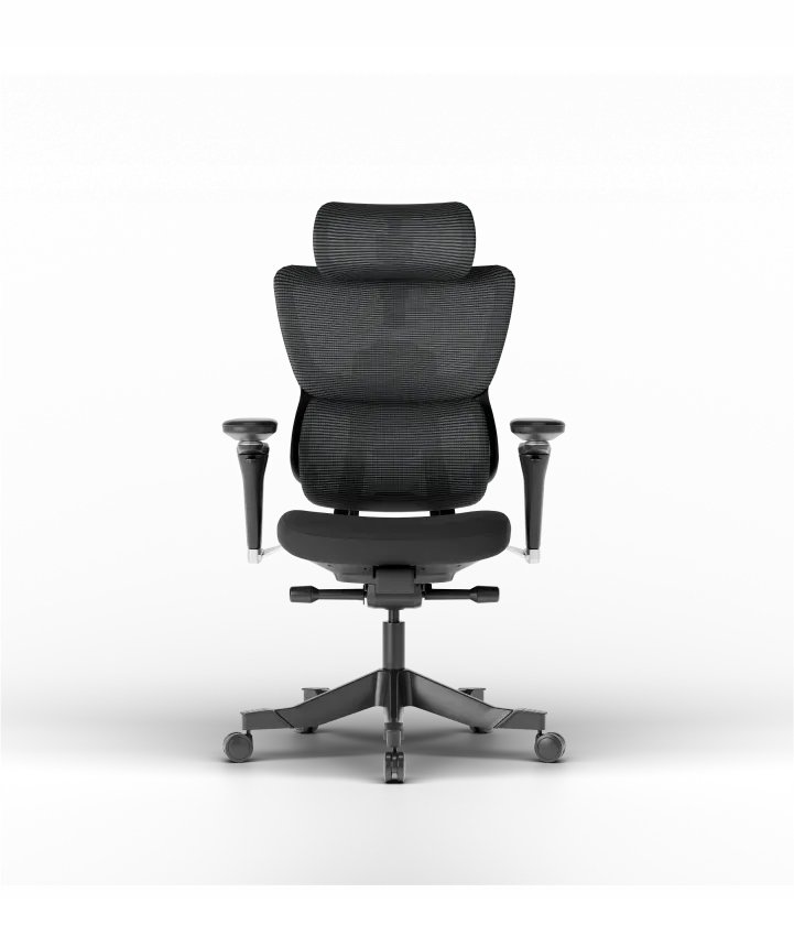 ERGONOMICZNE KRZESŁO BIUROWE C7 MAX Z REGULACJĄ MIĘKKIM SIEDZISKIEM ...