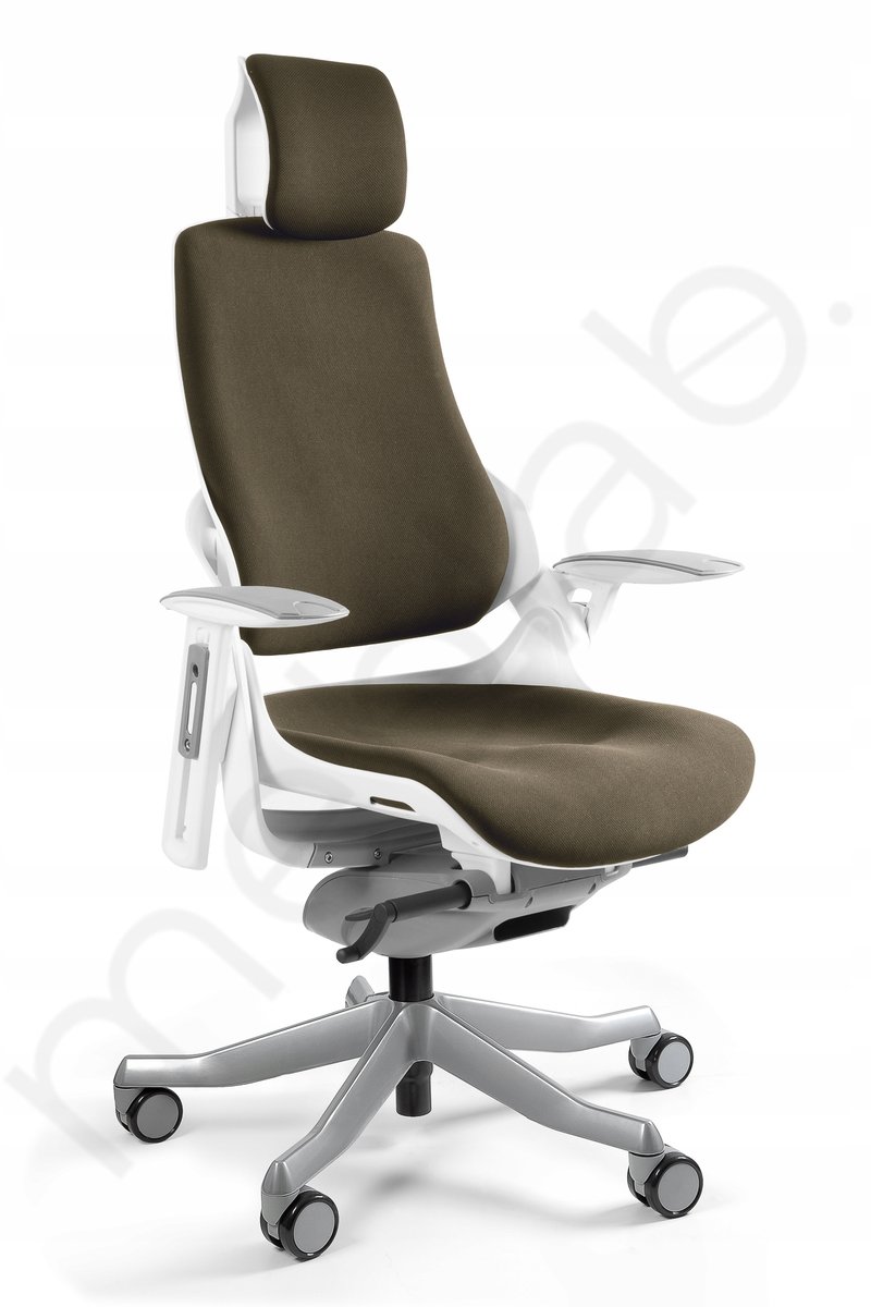 Ergonomiczny fotel biurowy Wau wsparcie lędźwi - Unique | Sklep EMPIK.COM