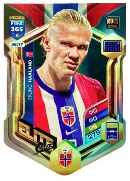 Erling HAALAND - FIFA 365 2026 ADRENALYN XL PANINI - Elite Cut Jewel ...
