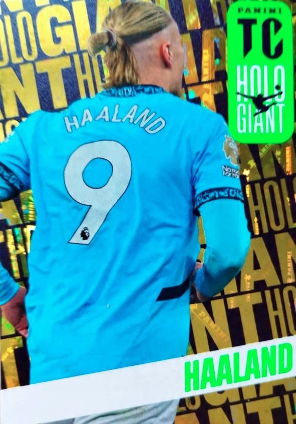 Erling HAALAND - HOLO GIANT PANINI TOP CLASS 2025 Limited Giants ...