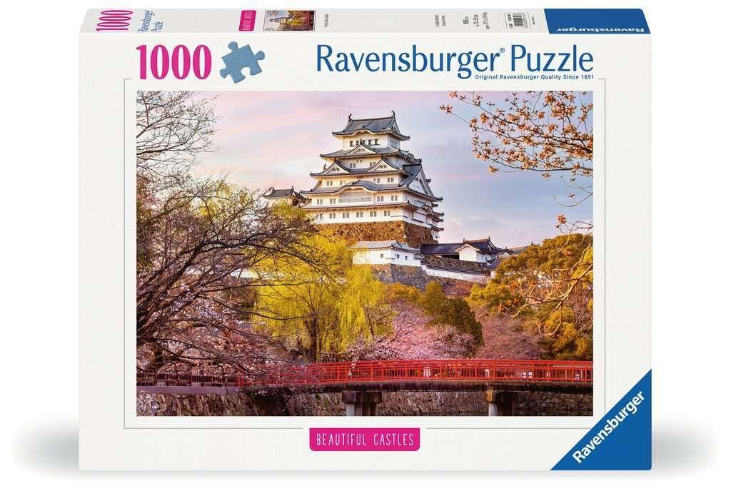 Erwachsenenpuzzle 1000 Teile - Burg Himeji, Japan: Beautiful Castles ...