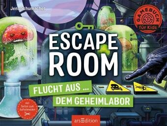 Escape Room - Flucht aus dem Geheimlabor - Ars Edition | Książka w Empik