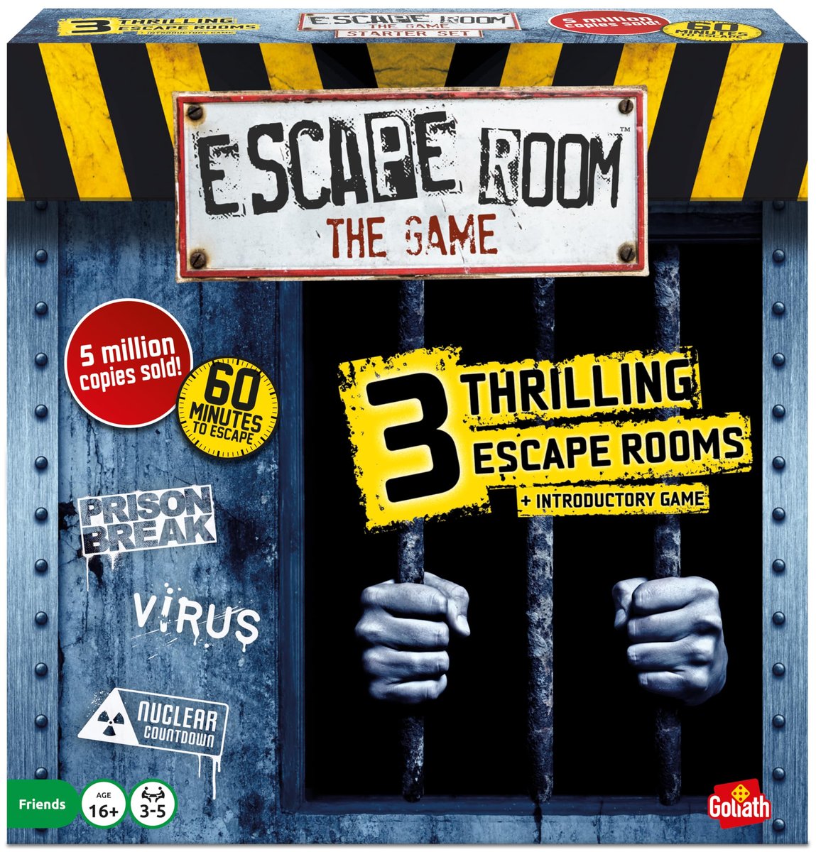 Escape Room: The Game - Vol. 1, 3 Thrilling Escape Rooms in Your Own ...