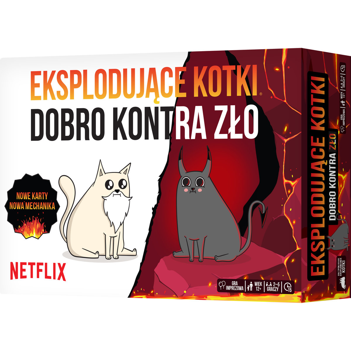 Esklodujące Kotki: Dobro kontra Zło, gra planszowa, Rebel - Rebel ...