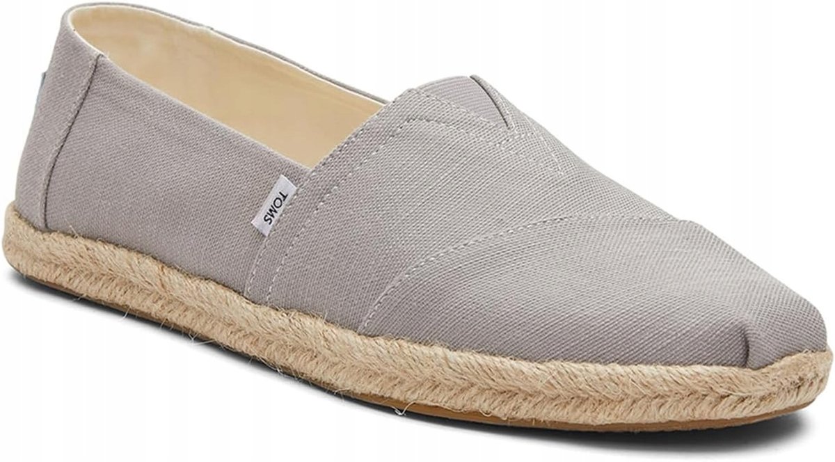 Espadryle męskie TOMS Alpargata Rope Grey | rozmiar 44,5 - Toms | Moda ...