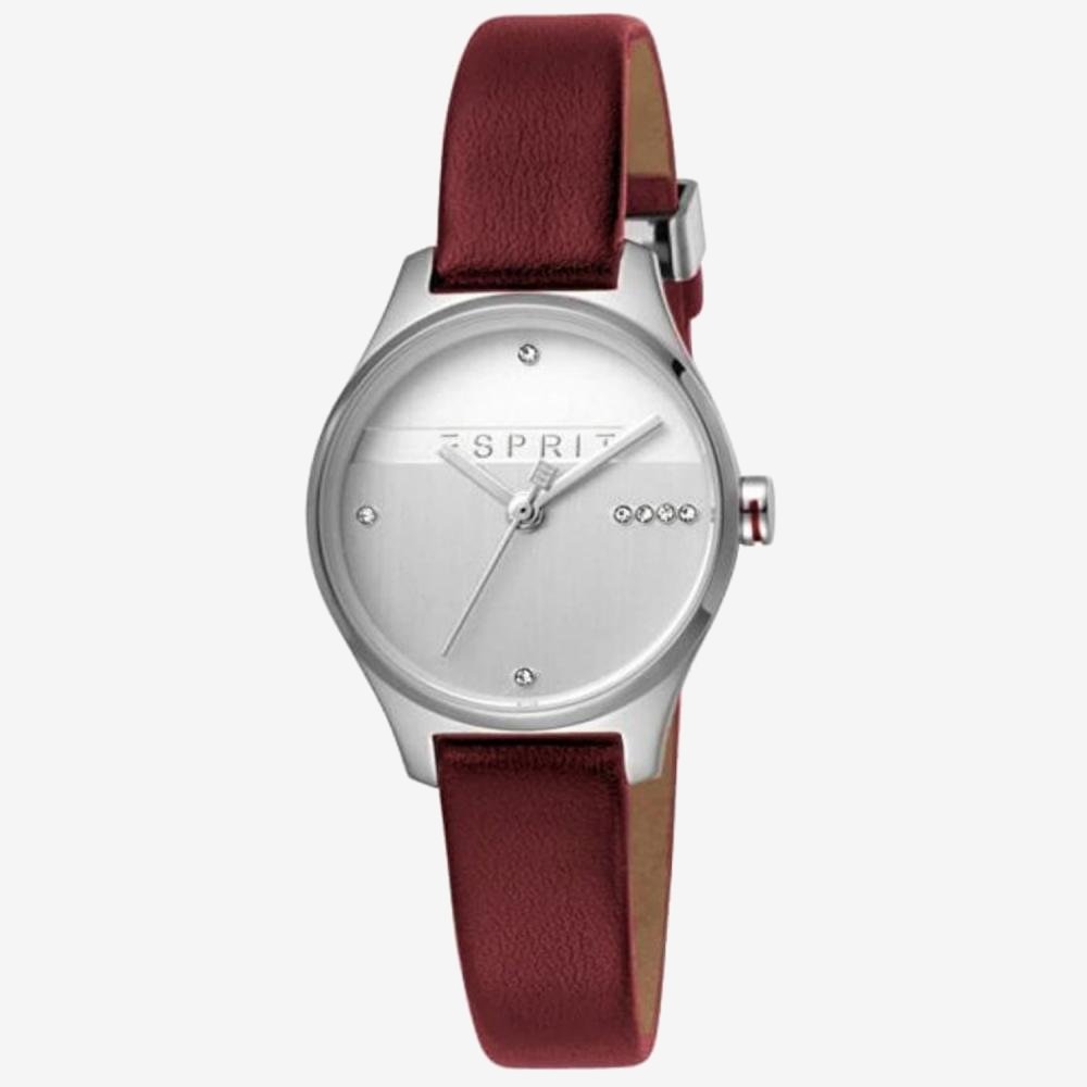 Esprit ES1L054L0025 Essential Glam Silver Red damski zegarek - Esprit ...
