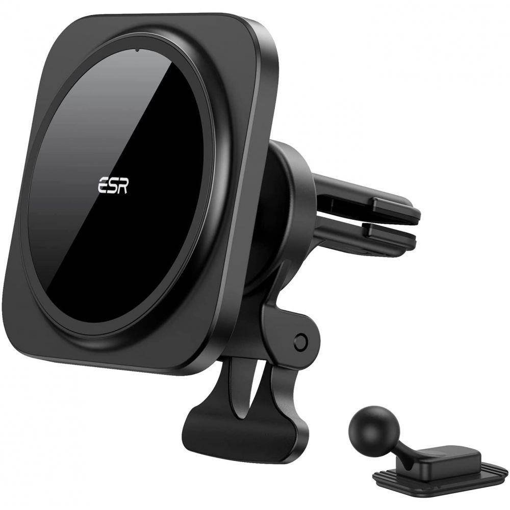 Esr Halolock Magsafe Magnetic Car Mount Set Black - ESR | Motoryzacja EMPIK