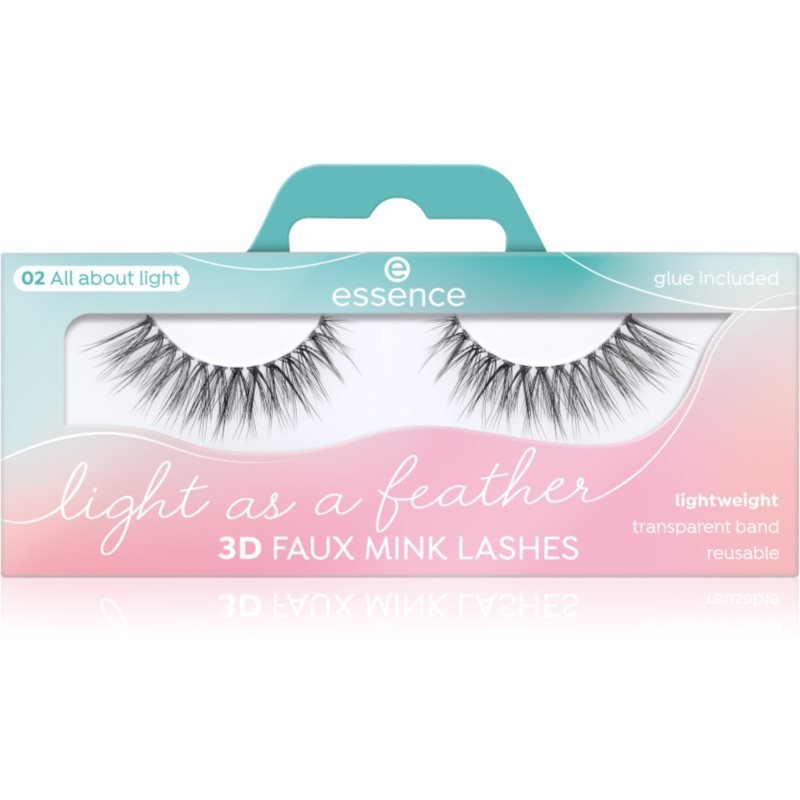 Essence Light as a feather 3D faux mink sztuczne rzęsy 02 All about ...