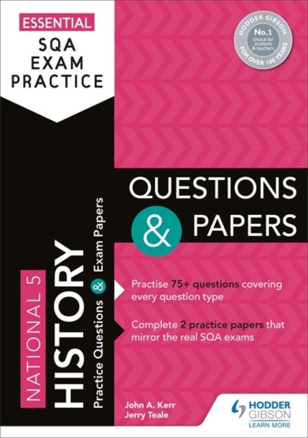 Essential SQA Exam Practice: National 5 History Questions and Papers ...