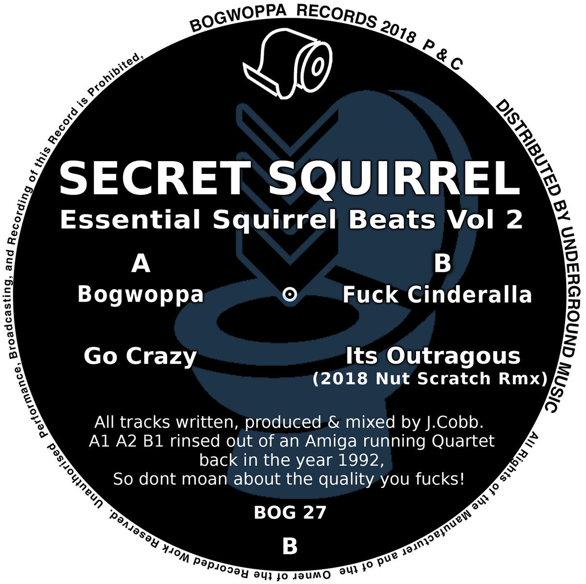 Essential Squirrel Beats Vol.2, płyta winylowa - Secret Squirrel ...