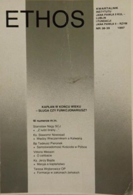 ETHOS nr 38-39 / 97 - W opisie | Książka w Empik