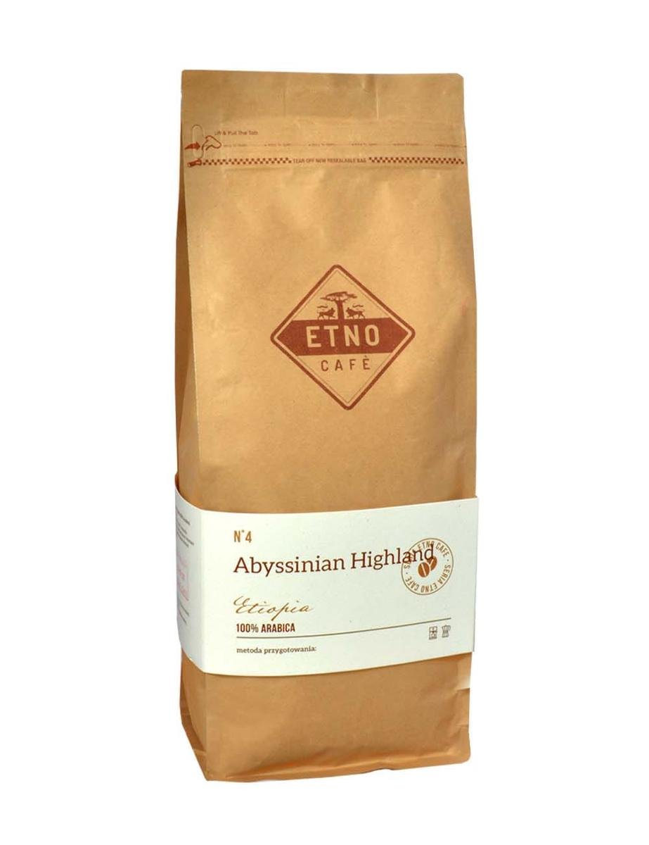 Etno Cafe, kawa ziarnista Abyssinian Highland, 1 kg - Etno Cafe | Sklep ...