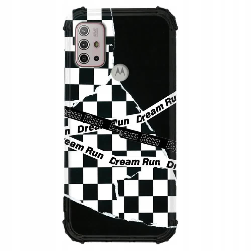 ETUI ANISHOCK Do MOTOROLA G10 POWER Warning Tape Alert Bunt Odważne ...