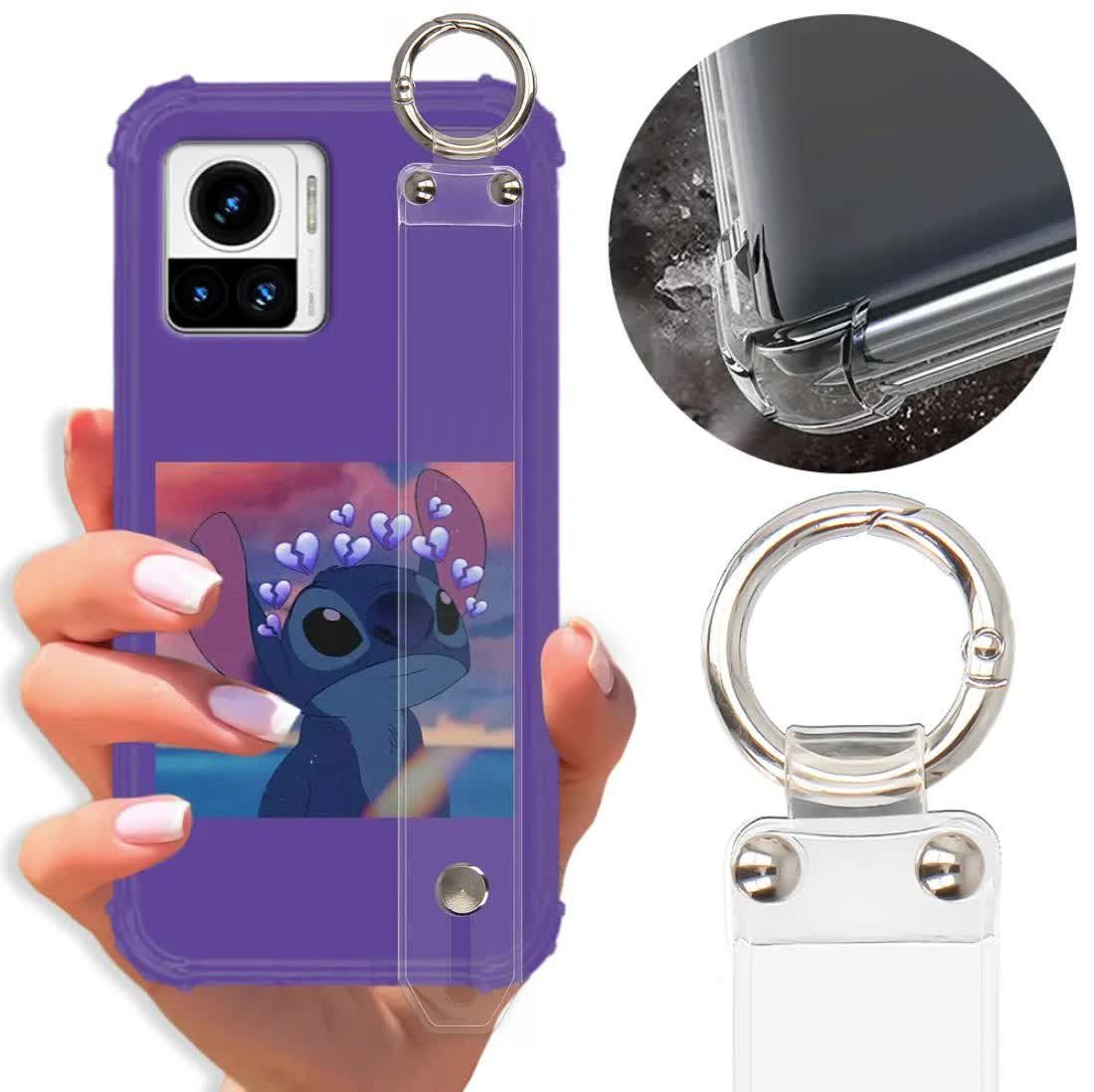 ETUI ANTISHOCK + PASEK DO MOTOROLA EDGE 30 ULTRA DZIECIĘCE LILO STICH ...
