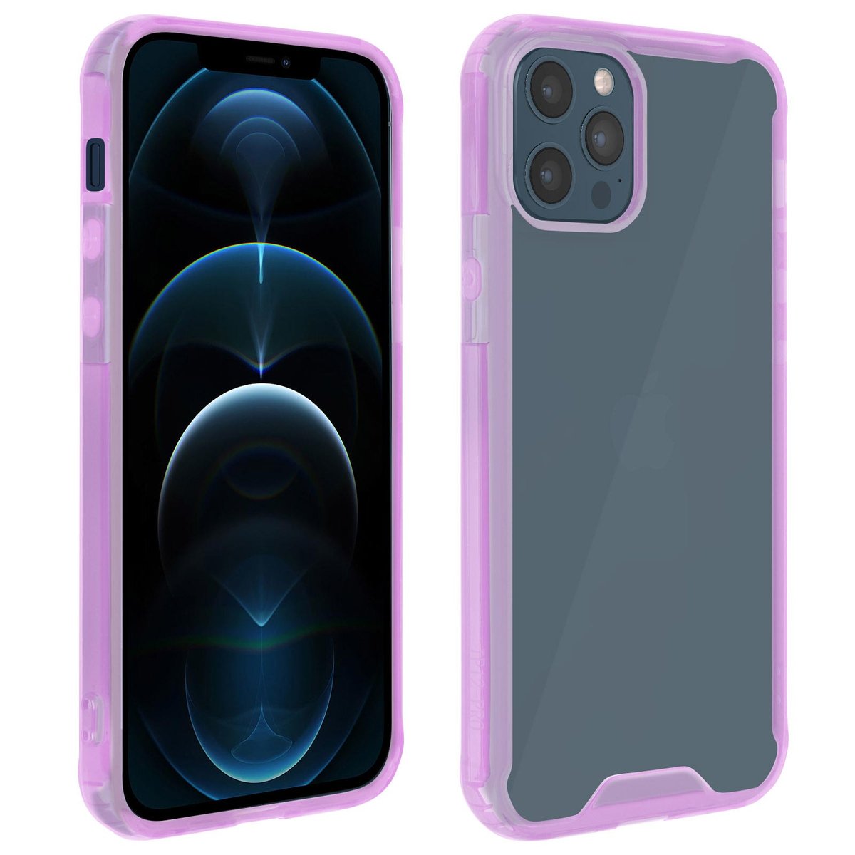 Etui Apple iPhone 12 Pro Max Rigid Bumper Collection Pop Contour Purple ...