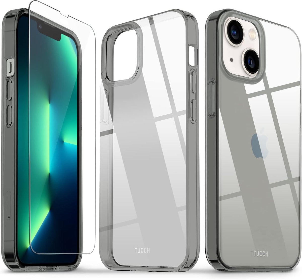 ETUI APPLE IPHONE 13 MINI 5.4' 2021 SZARE +SZKŁO - Amazon | Sklep EMPIK.COM