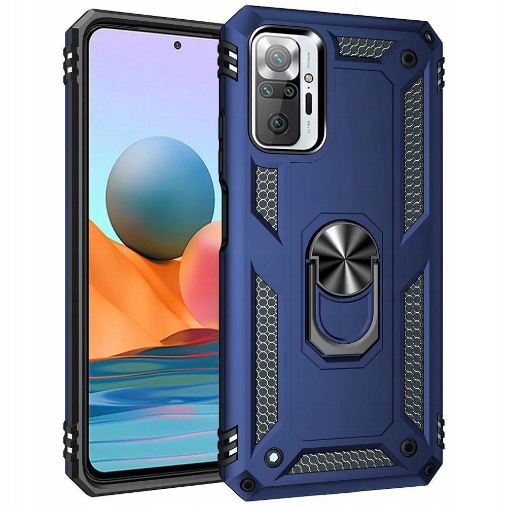 ETUI ARMOR RING DO XIAOMI REDMI NOTE 10 PRO +SZKŁO - Inna marka | Sklep ...