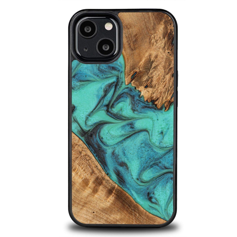 Etui Bewood Unique na iPhone 13 - Turquoise - BEWOOD | Sklep EMPIK.COM
