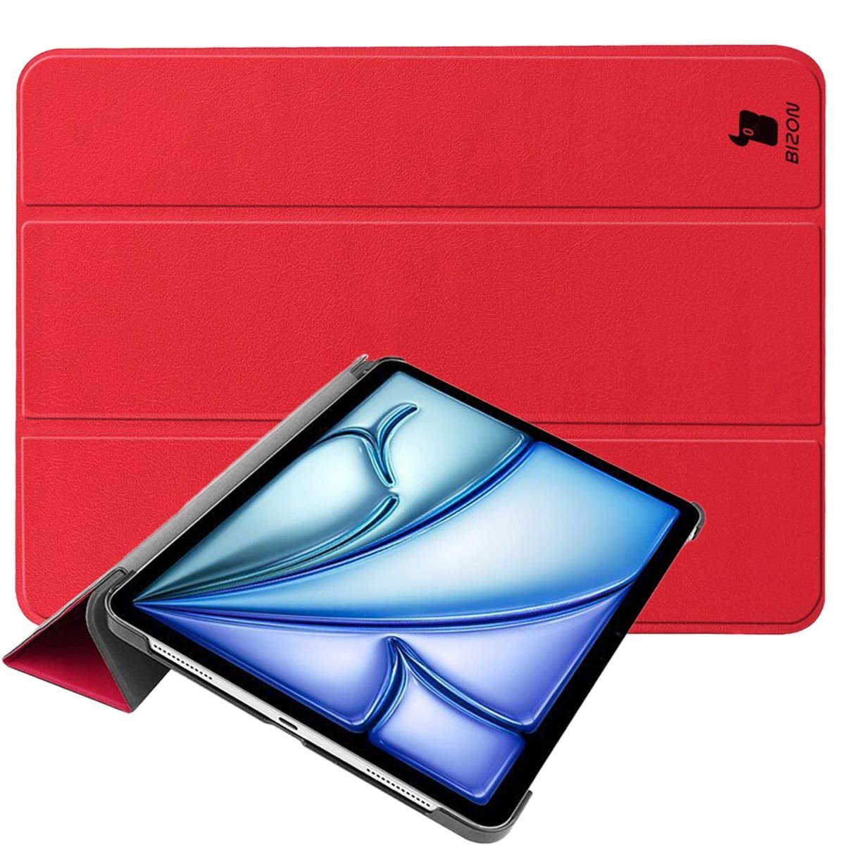 Etui Bizon Case Tab Croc do iPad Air 13" M2 2024, czerwone - Bizon ...