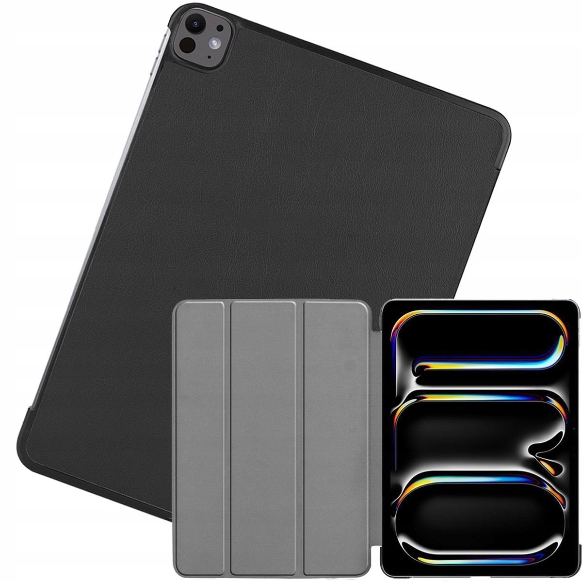 Etui Bizon Case Tab Croc do iPad Pro 13" 7 gen. 2024, czarne - Bizon ...