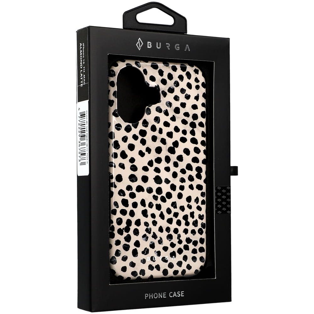 Etui Burga Almond Latte Tough Magnetic do iPhone 16, beżowe z czarnymi kropkami - Apple | Sklep ...